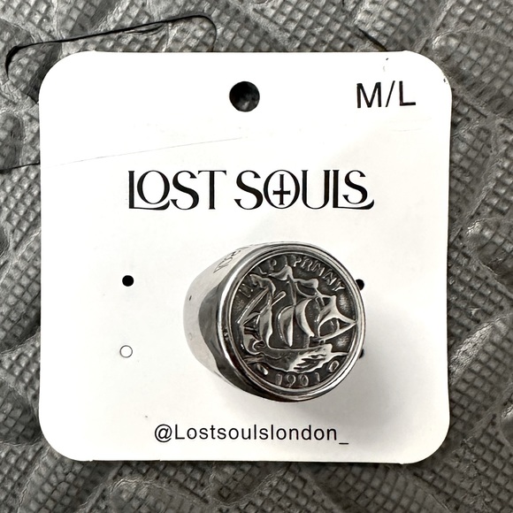 lost souls | Accessories | Lost Souls Sterling Silver Mens Ring | Poshmark
